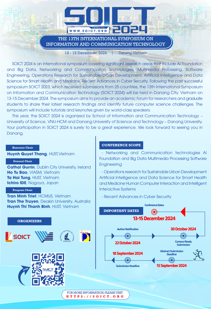 Call for papers - SOICT 2025